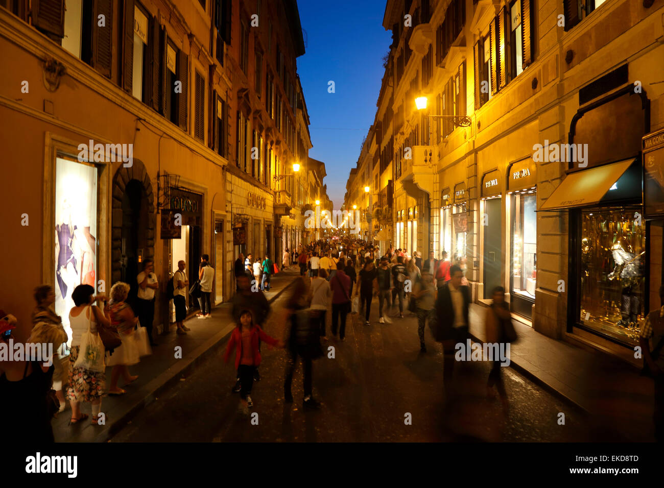 Condotti people hi-res stock photography and images - Alamy