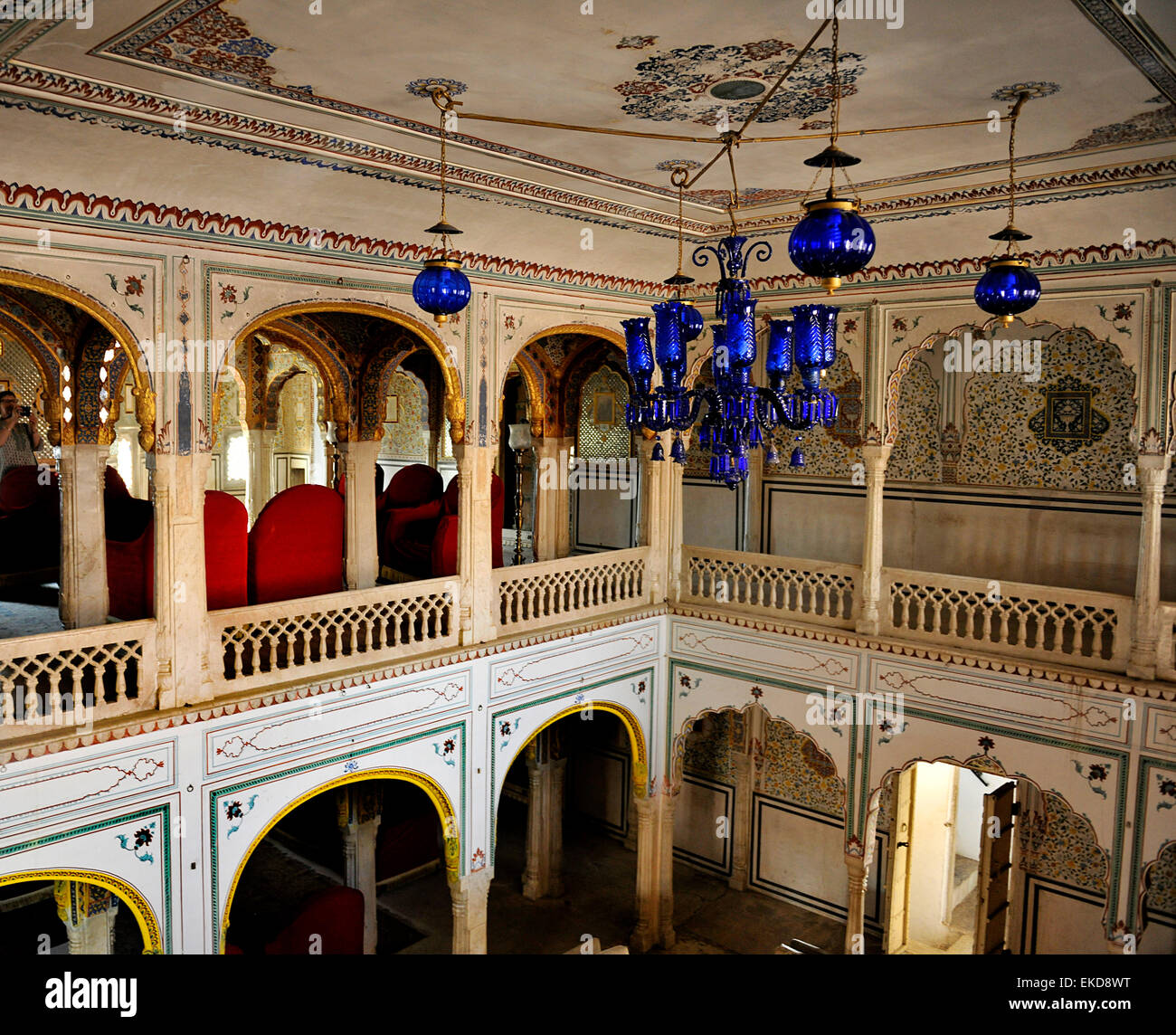 Chomu Palace Hotel, Rajasthan, India Stock Photo - Alamy