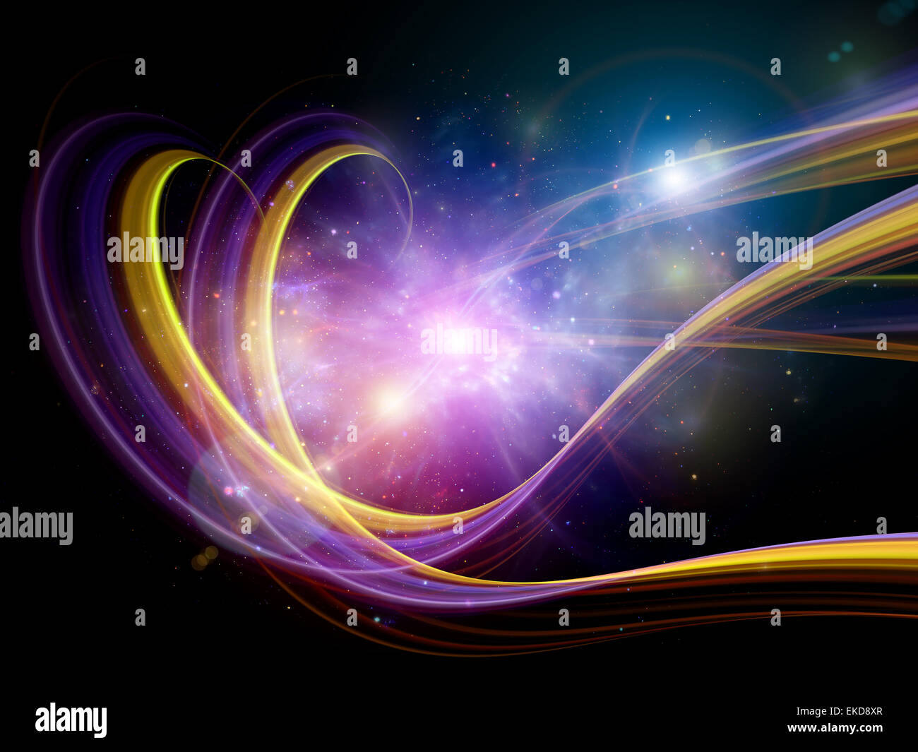 Colorful motion trail Stock Photo - Alamy