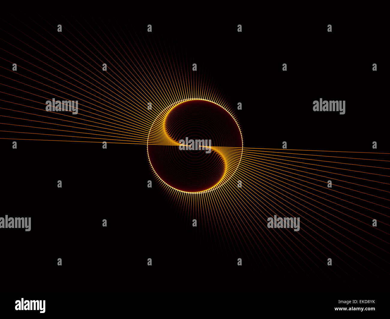 Abstract circular grid Stock Photo - Alamy