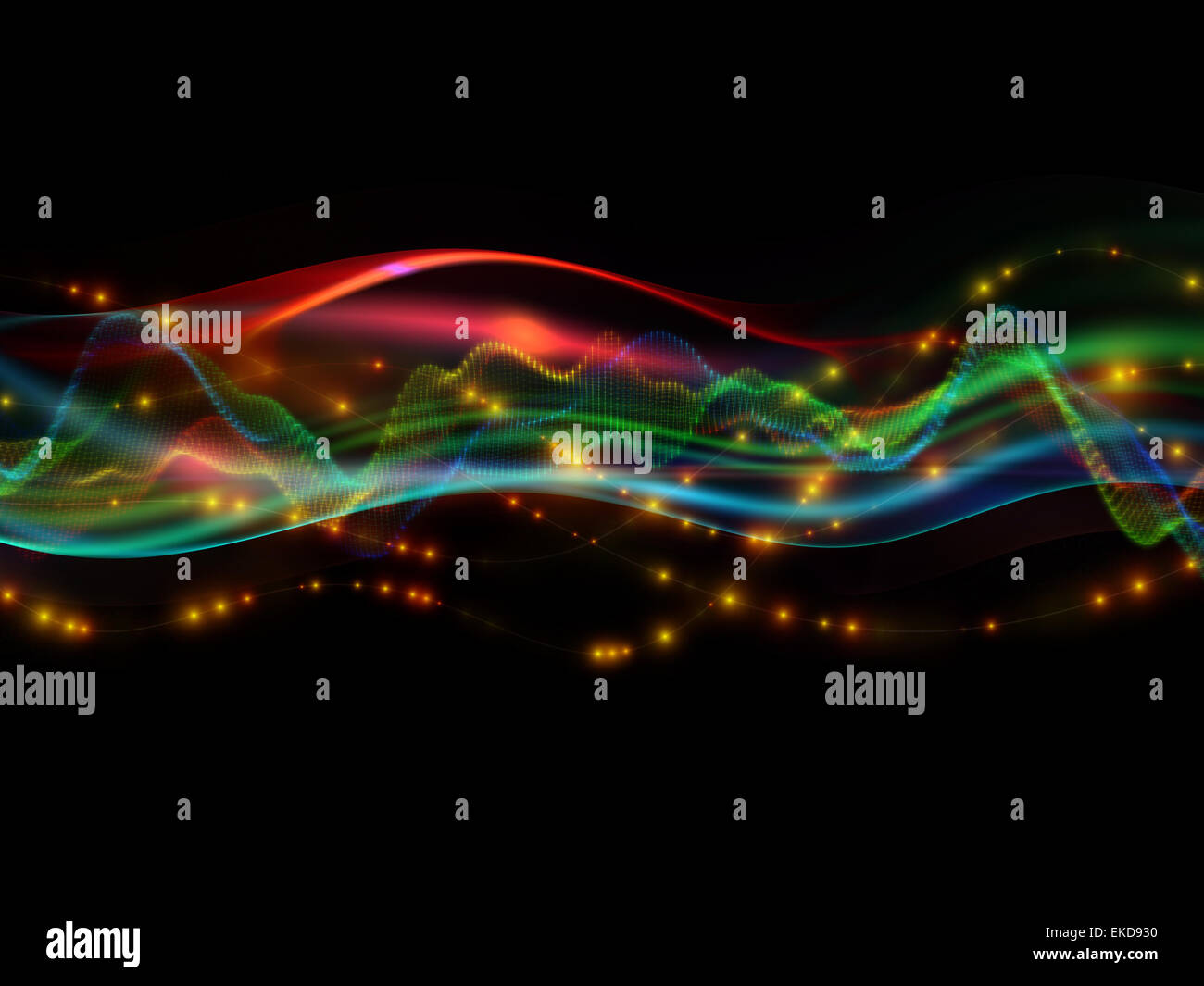 Wave of colors Stock Photo - Alamy