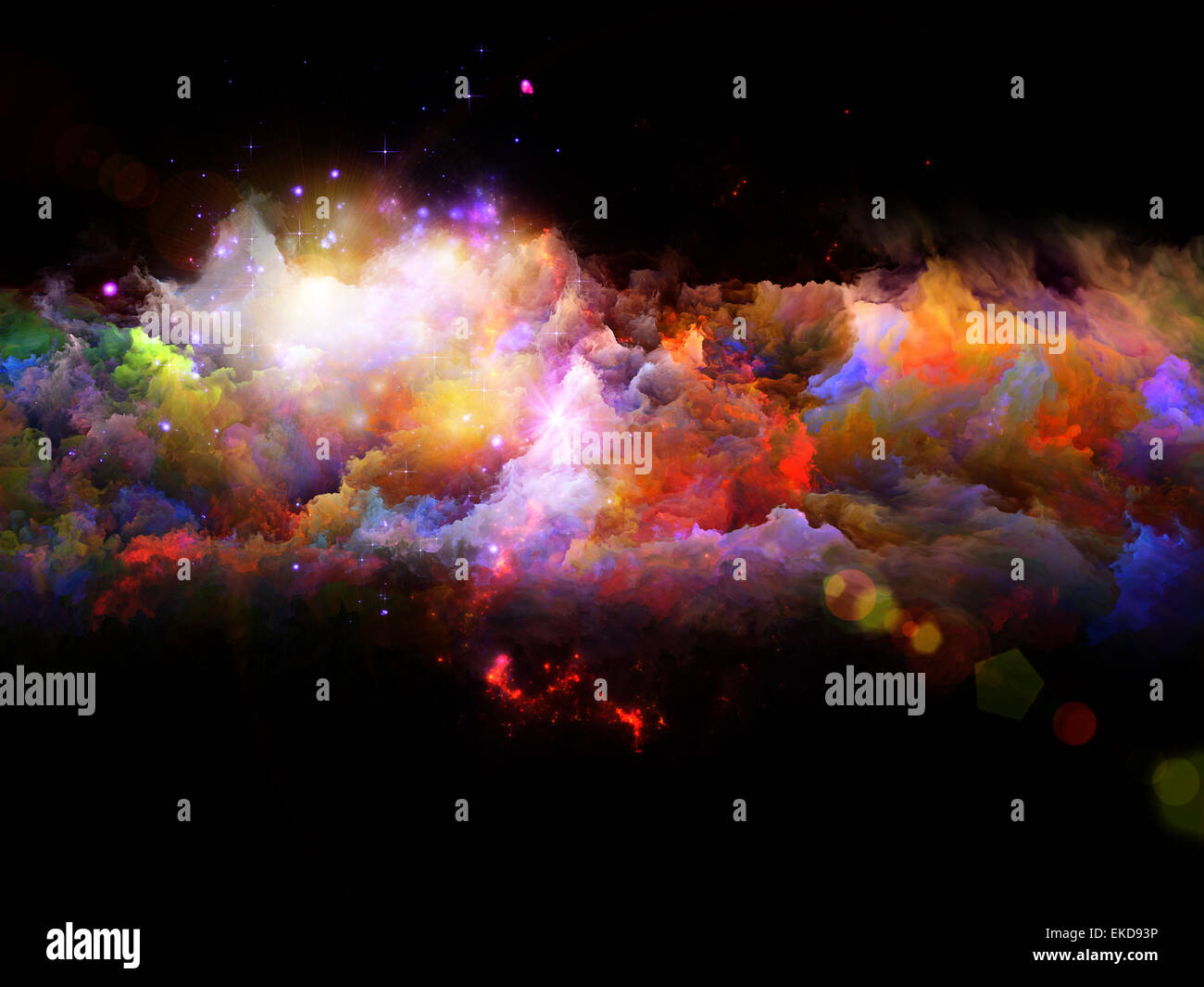 Fractal clouds hi-res stock photography and images - Alamy