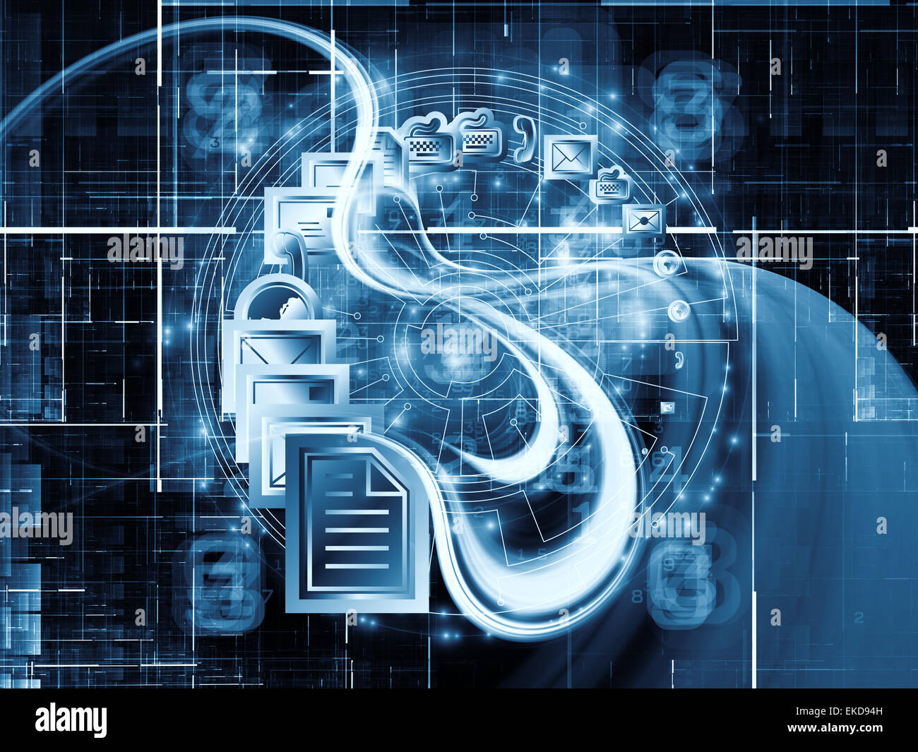 Modes of communication Stock Photo - Alamy