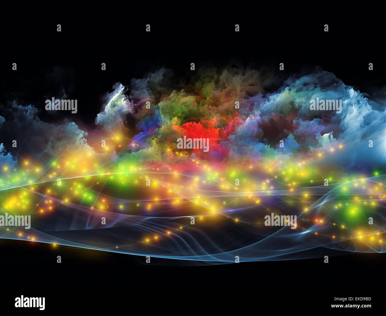 Just lights and colors Stock Photo - Alamy