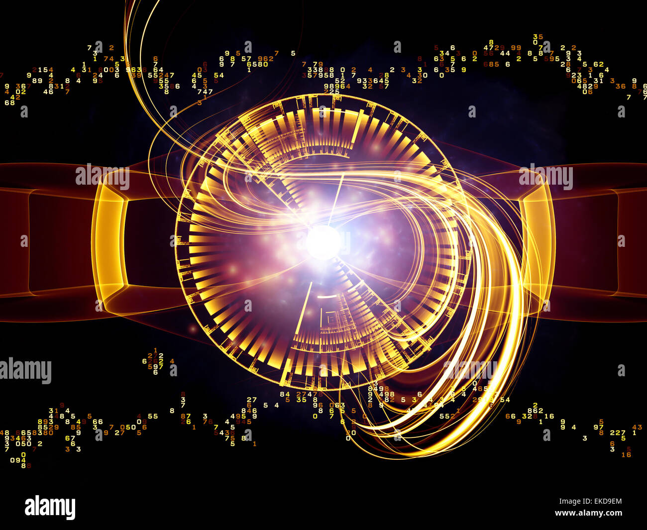 Geometric swirls hi-res stock photography and images - Alamy