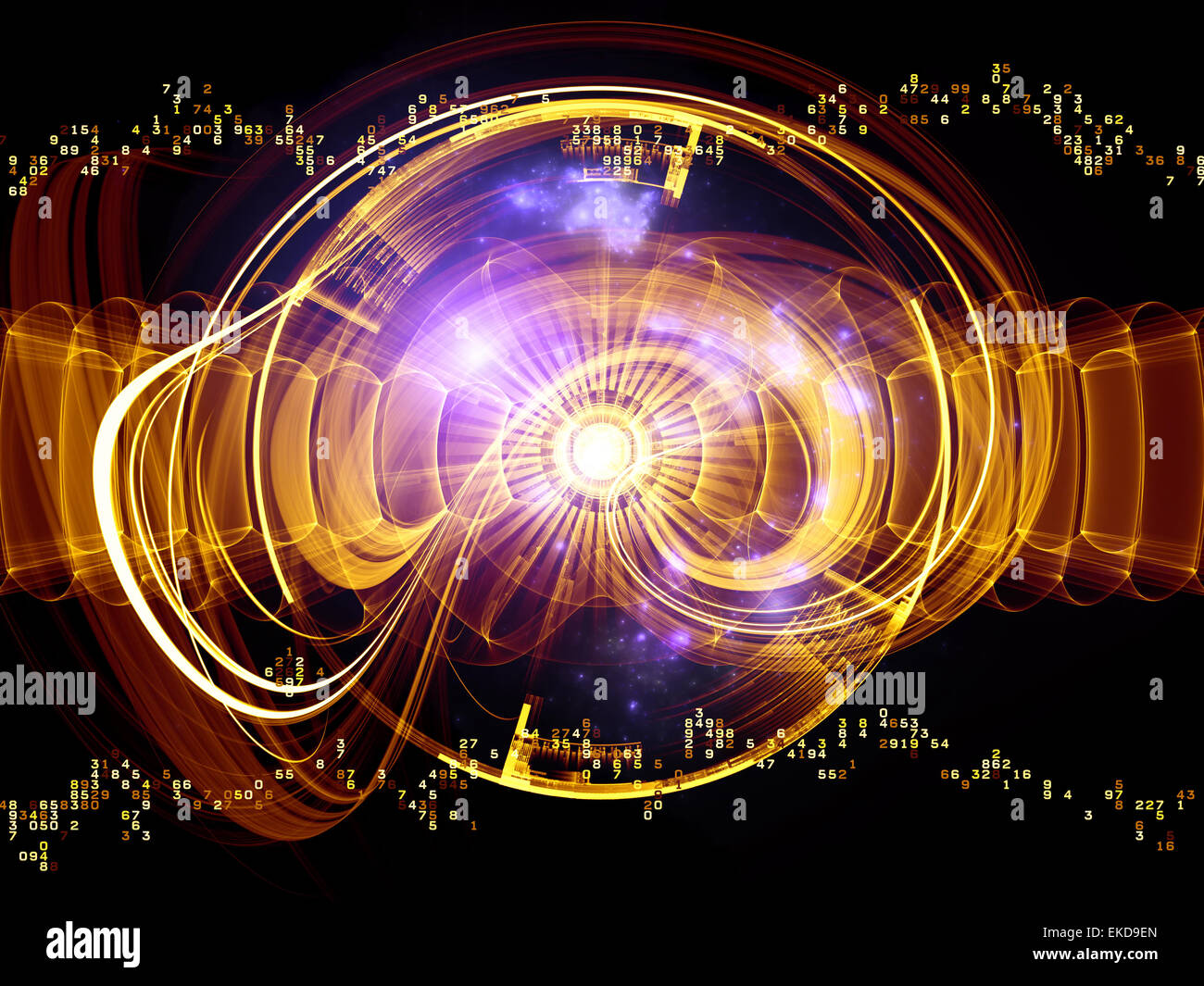 Geometric swirls hi-res stock photography and images - Alamy