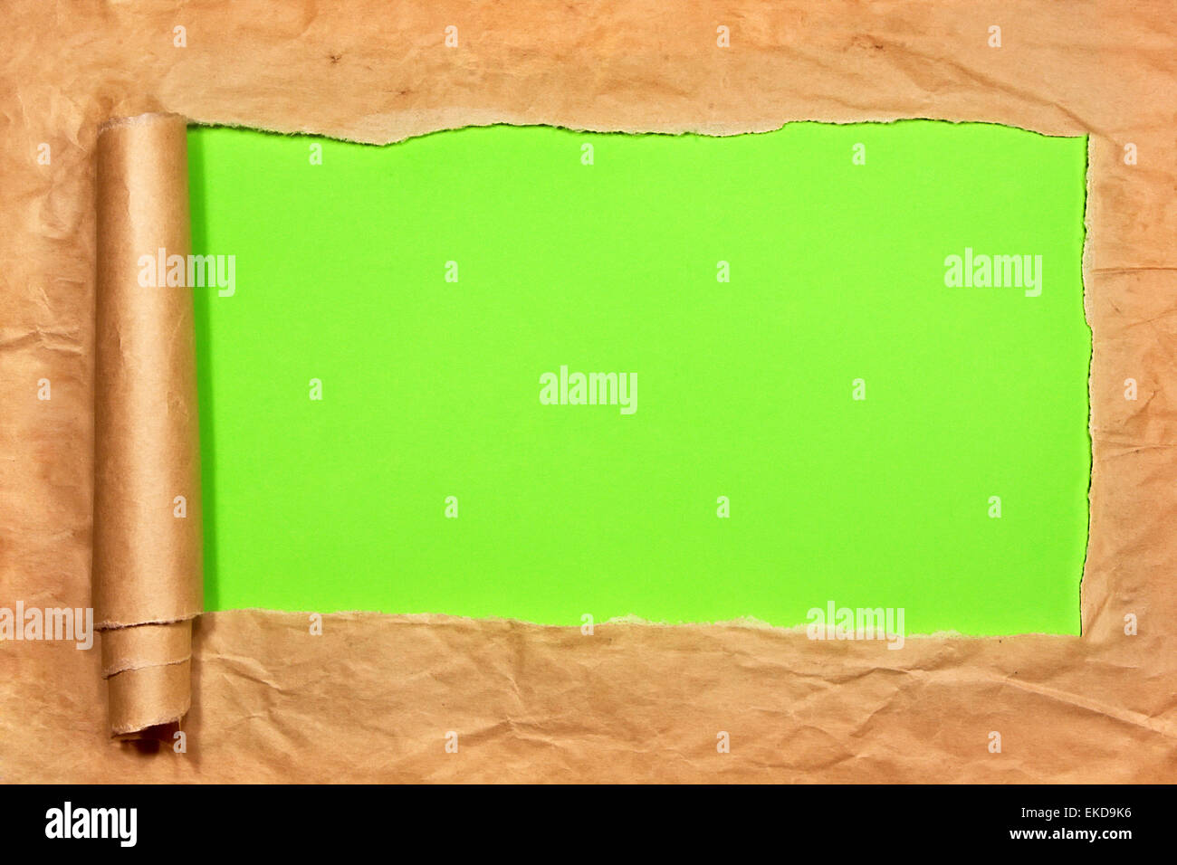 Torn Paper with space for text Stock Photo - Alamy