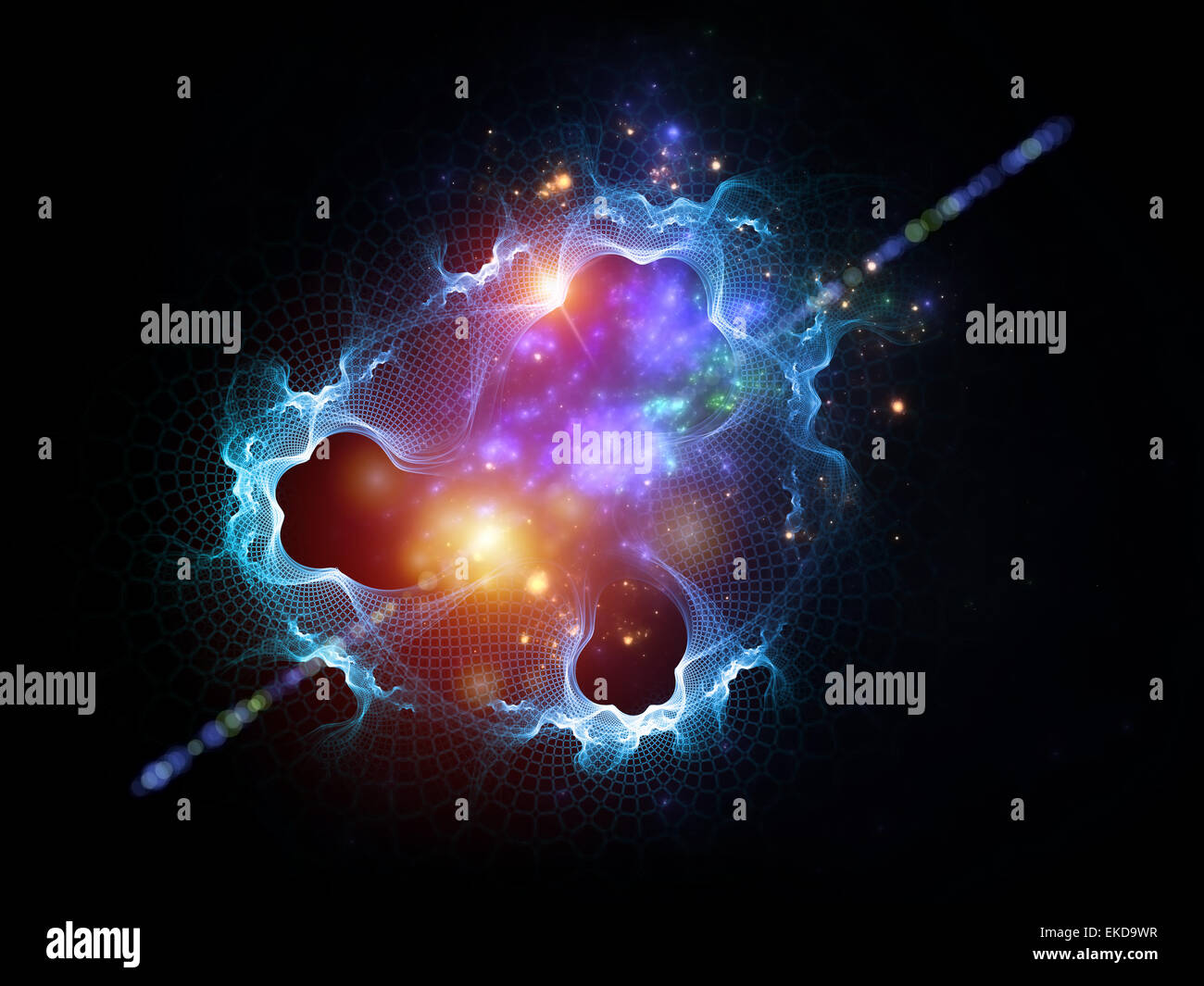 Moment of Creation Stock Photo - Alamy