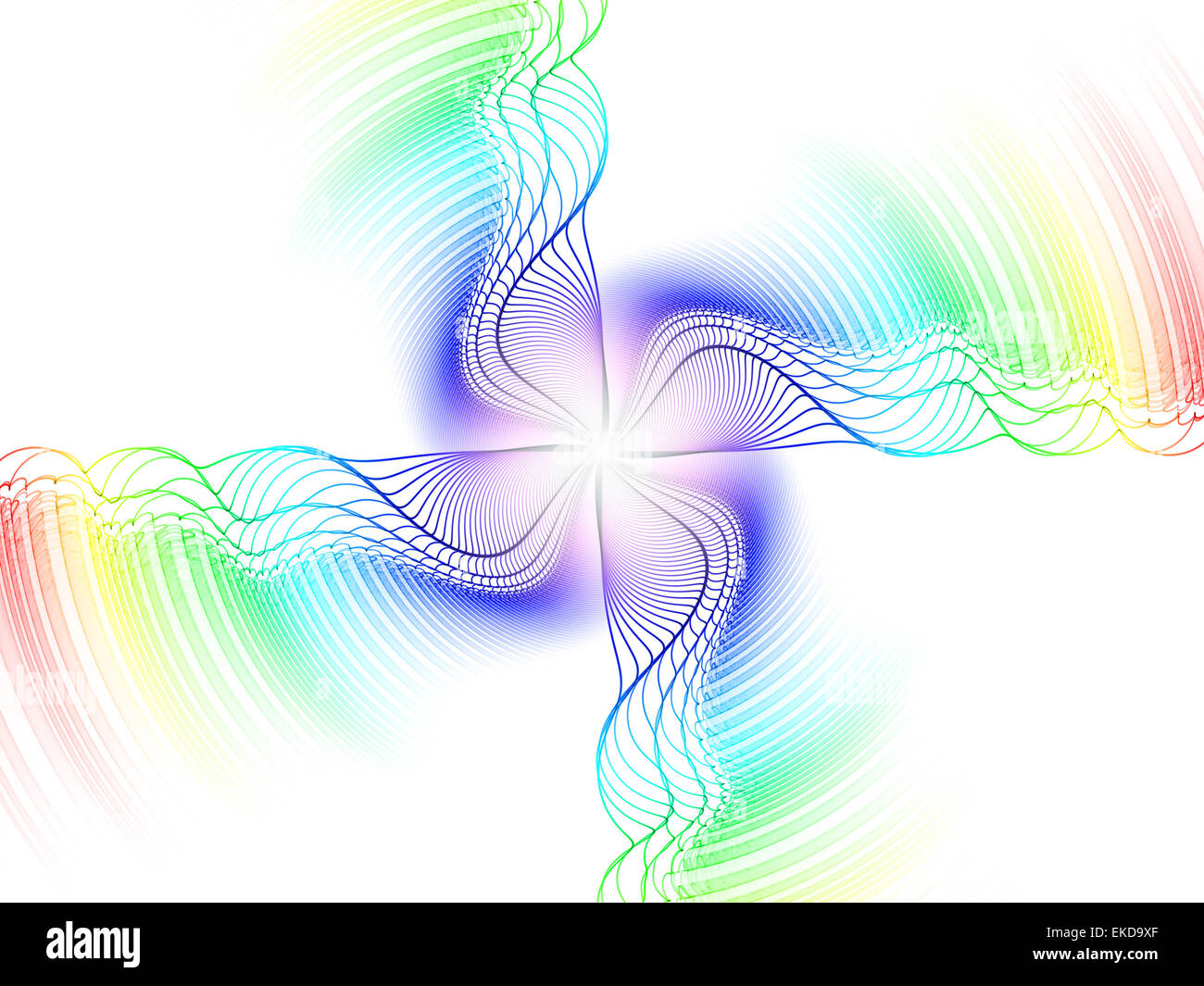 Radial grid world Stock Photo - Alamy