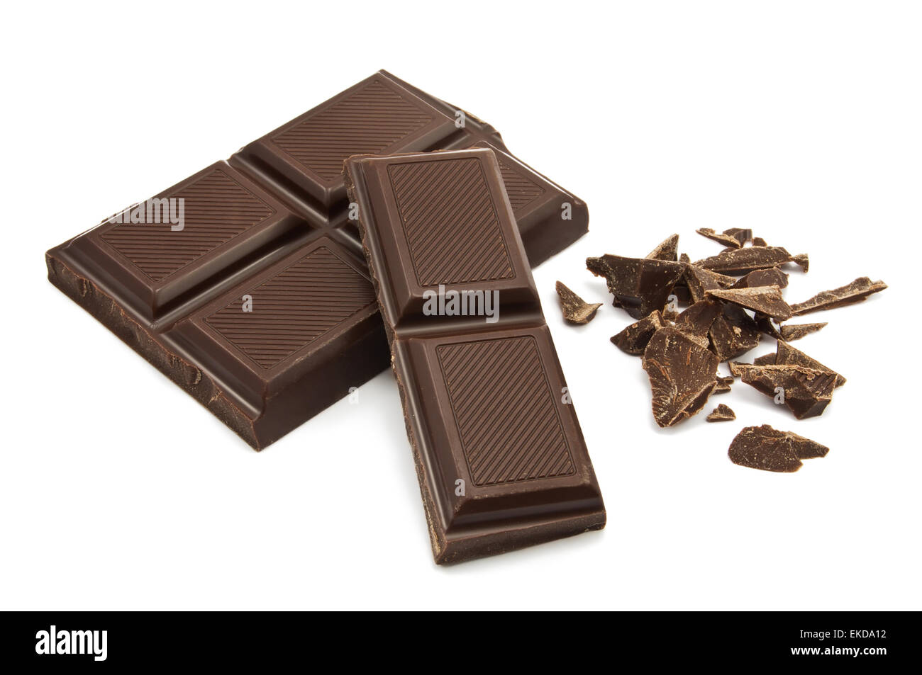 Tasty chocolate bars on Cut Out Stock Images & Pictures - Alamy