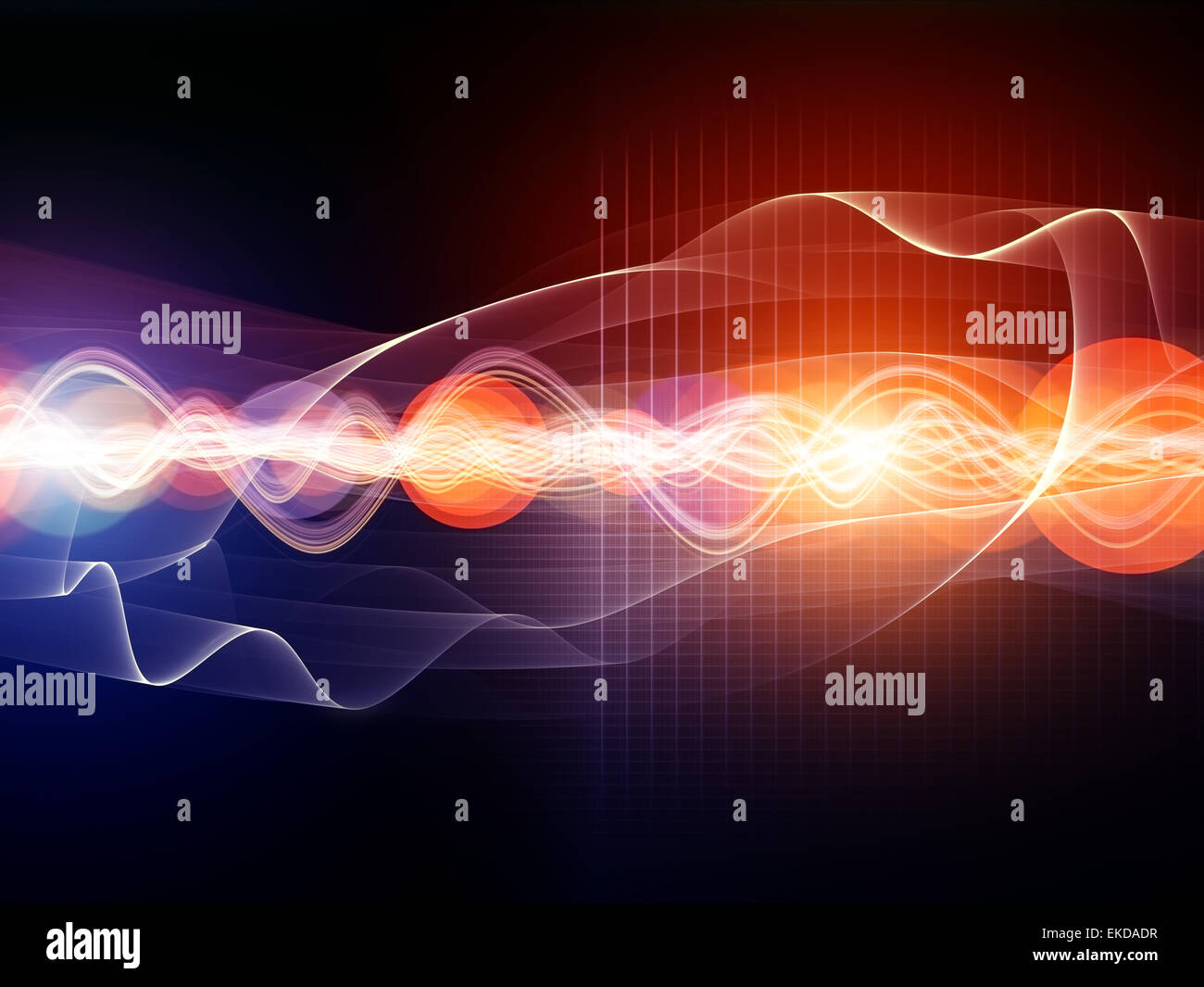 Abstract Wave Analyzer Stock Photo - Alamy