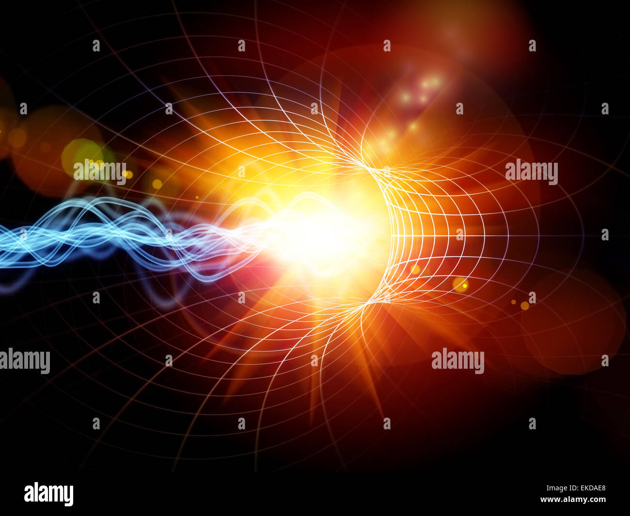Abstract Wave Analyzer Stock Photo - Alamy