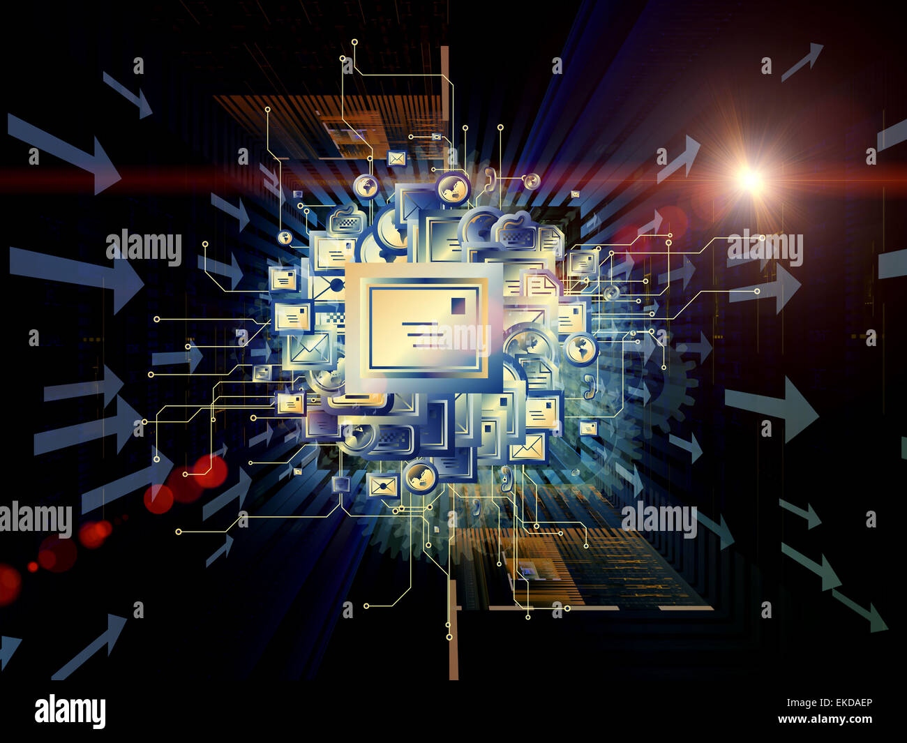 Dynamic messaging hi-res stock photography and images - Alamy