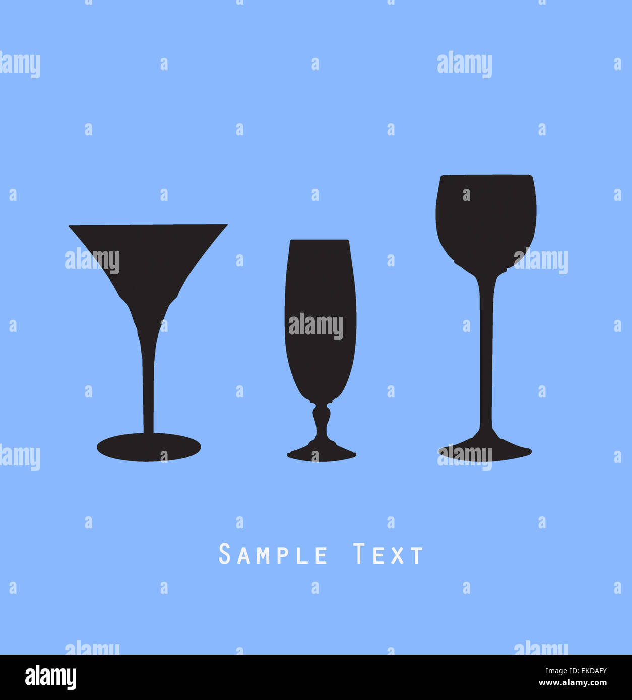 Blue background for text hi-res stock photography and images - Alamy