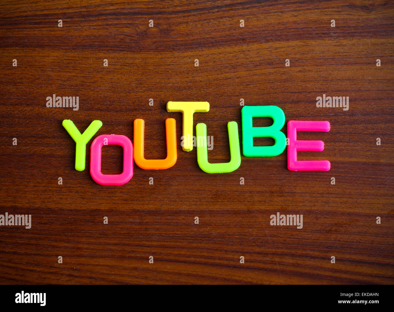 Youtube letters hi-res stock photography and images - Alamy