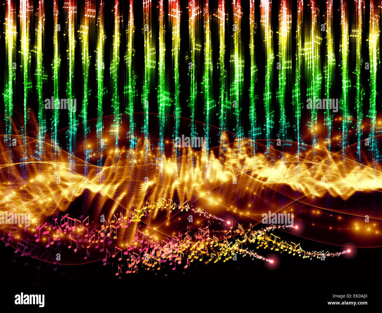 Music visualization hi-res stock photography and images - Alamy