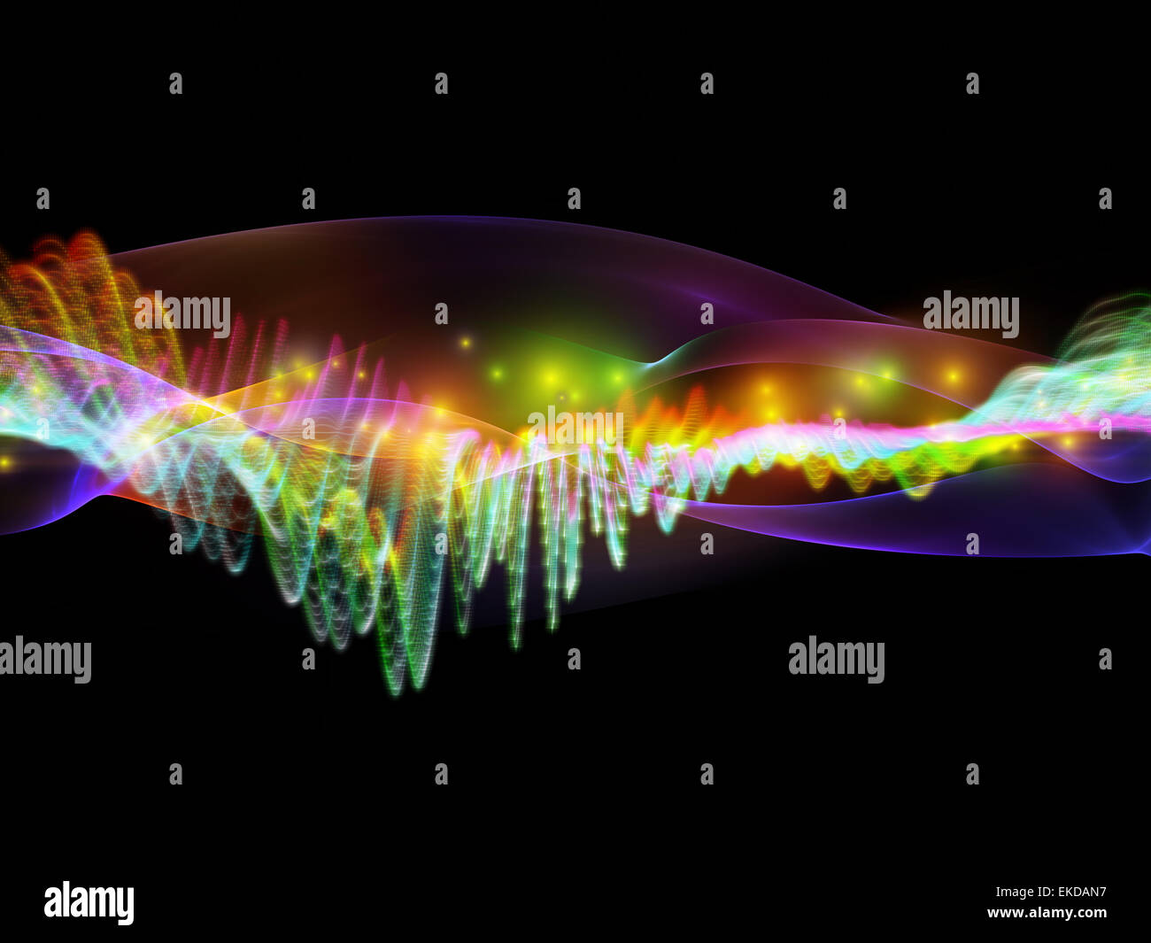 Wave of colors Stock Photo - Alamy