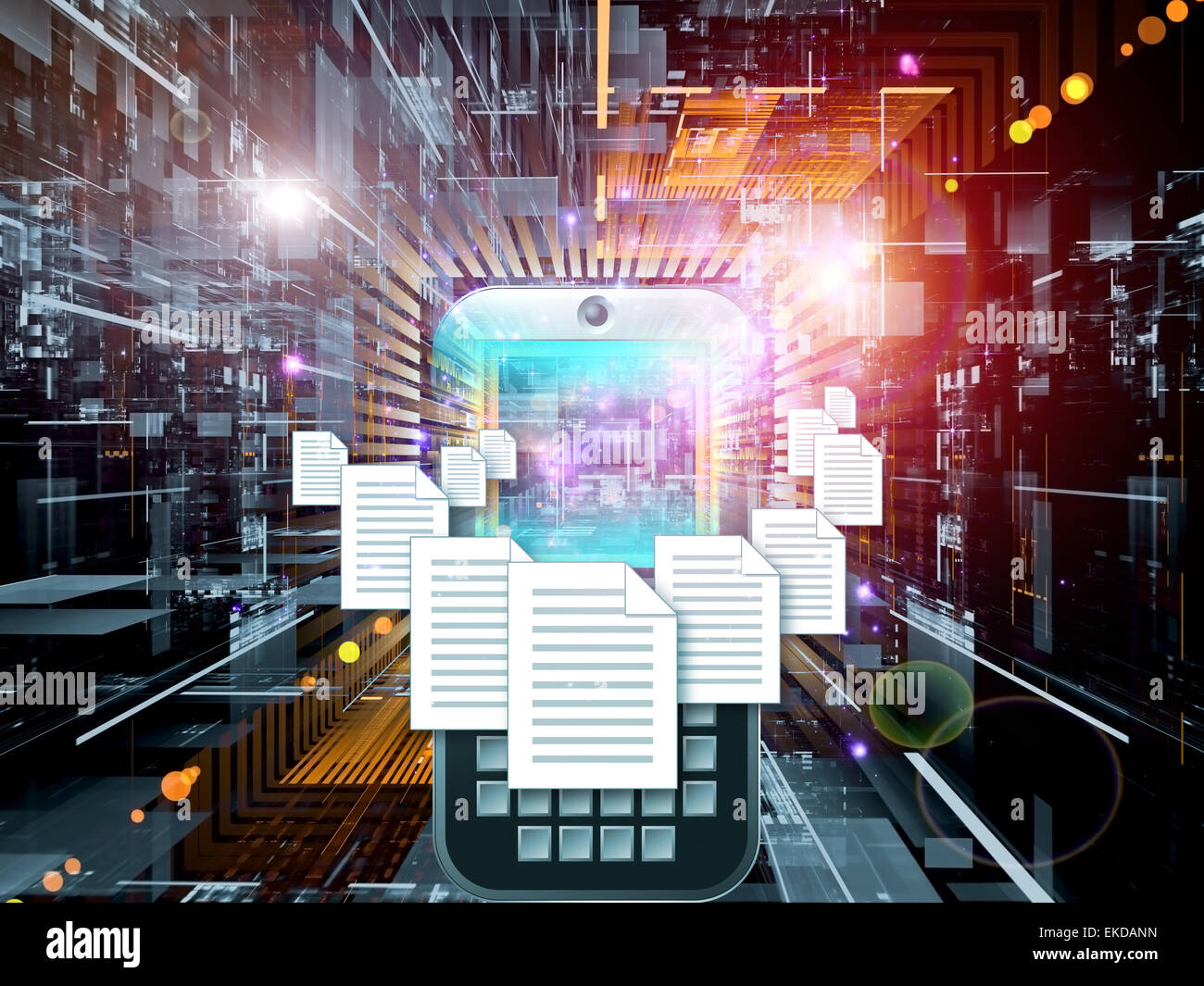 Mobile geometry hi-res stock photography and images - Alamy