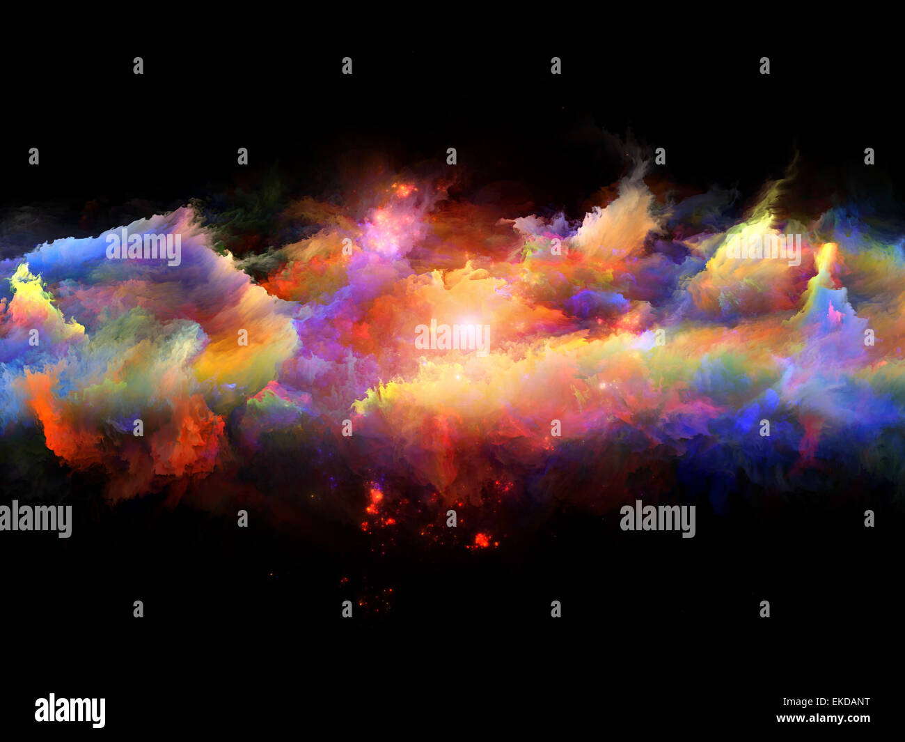 Clouds of color Stock Photo - Alamy