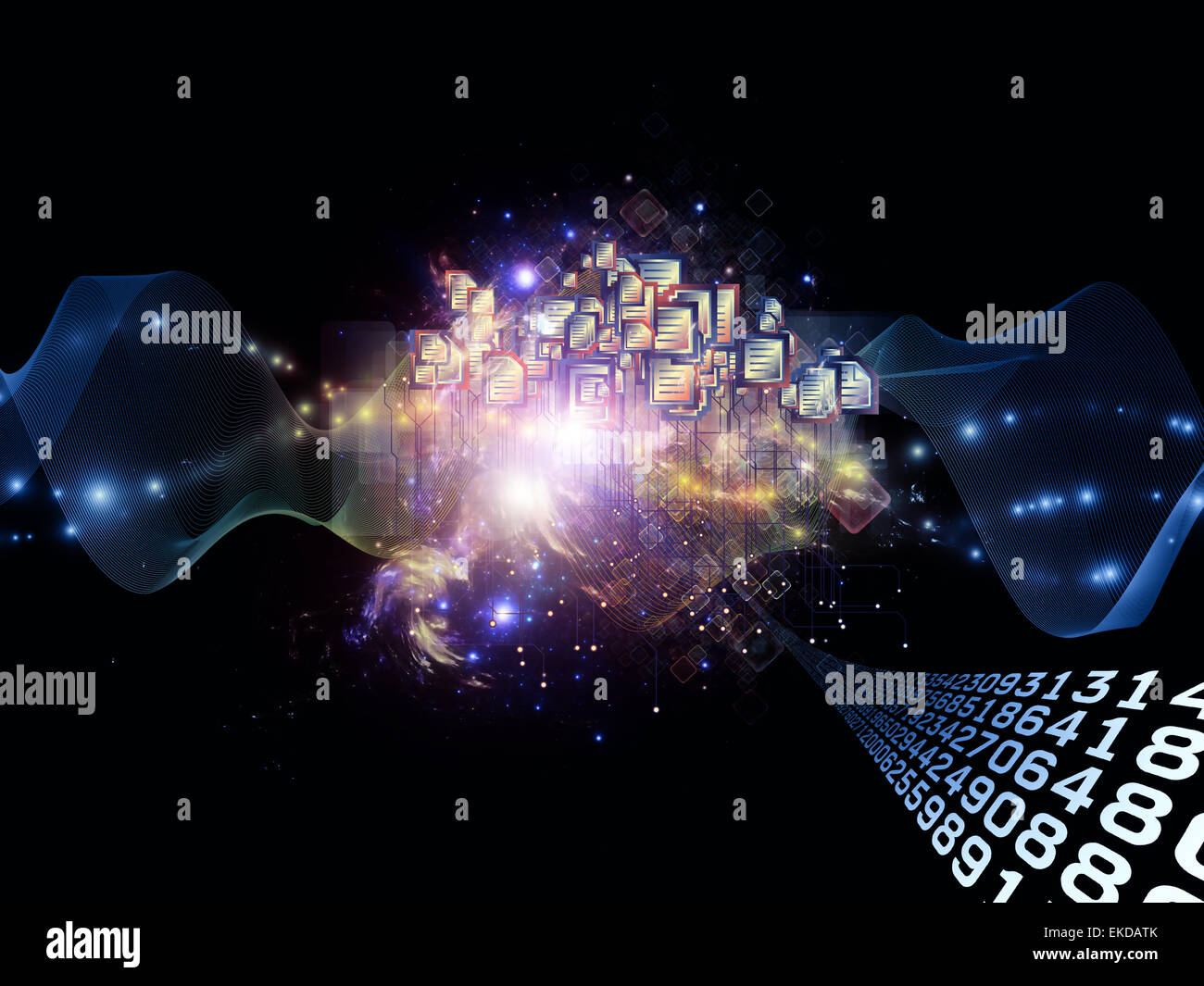 Abstract document background Stock Photo - Alamy