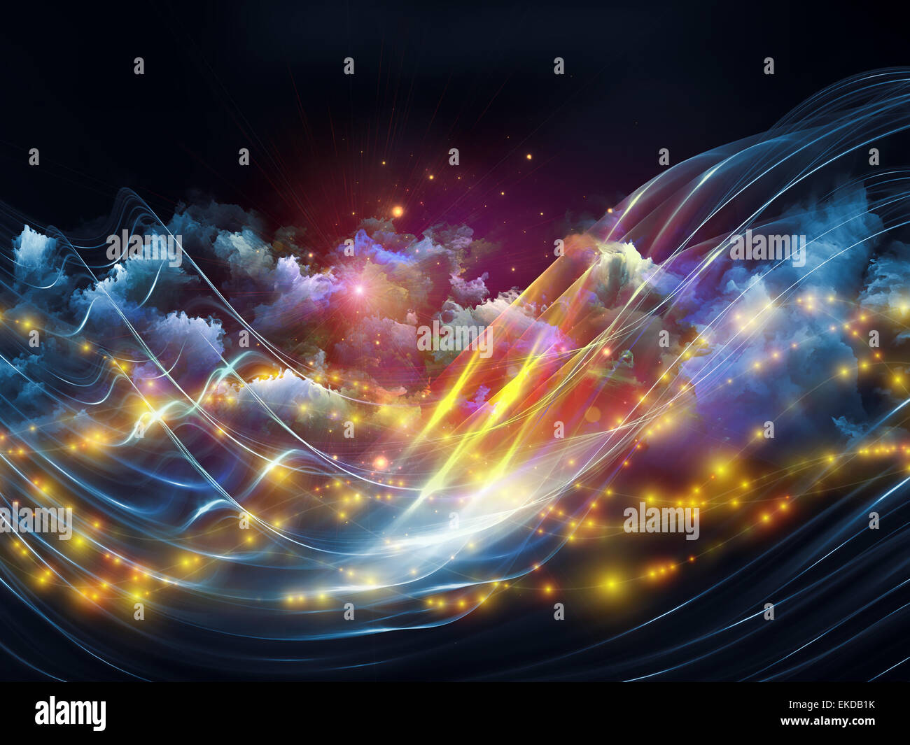 Just lights and colors Stock Photo - Alamy