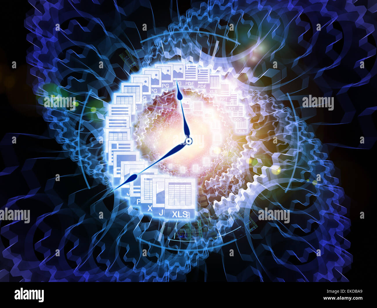 Vortex clock hi-res stock photography and images - Alamy