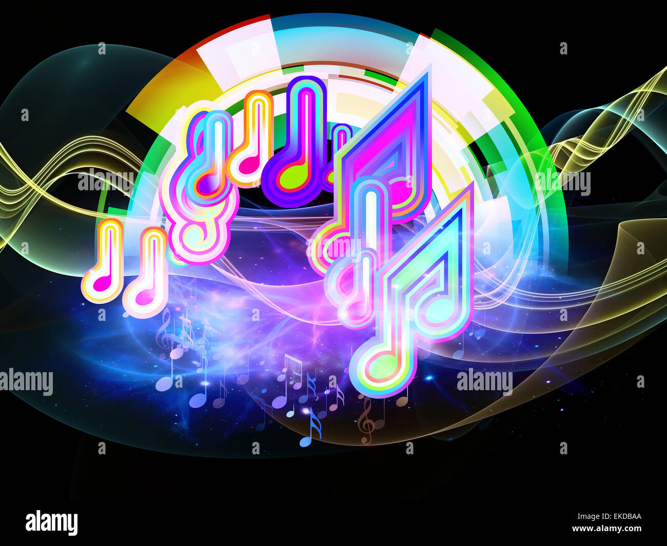 Sounds of Music Stock Photo - Alamy