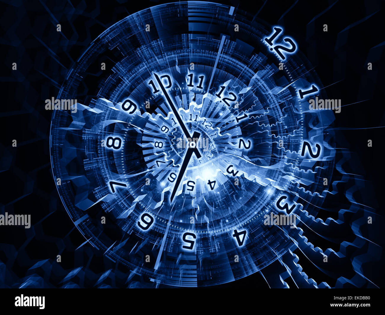 Internals of time Stock Photo - Alamy
