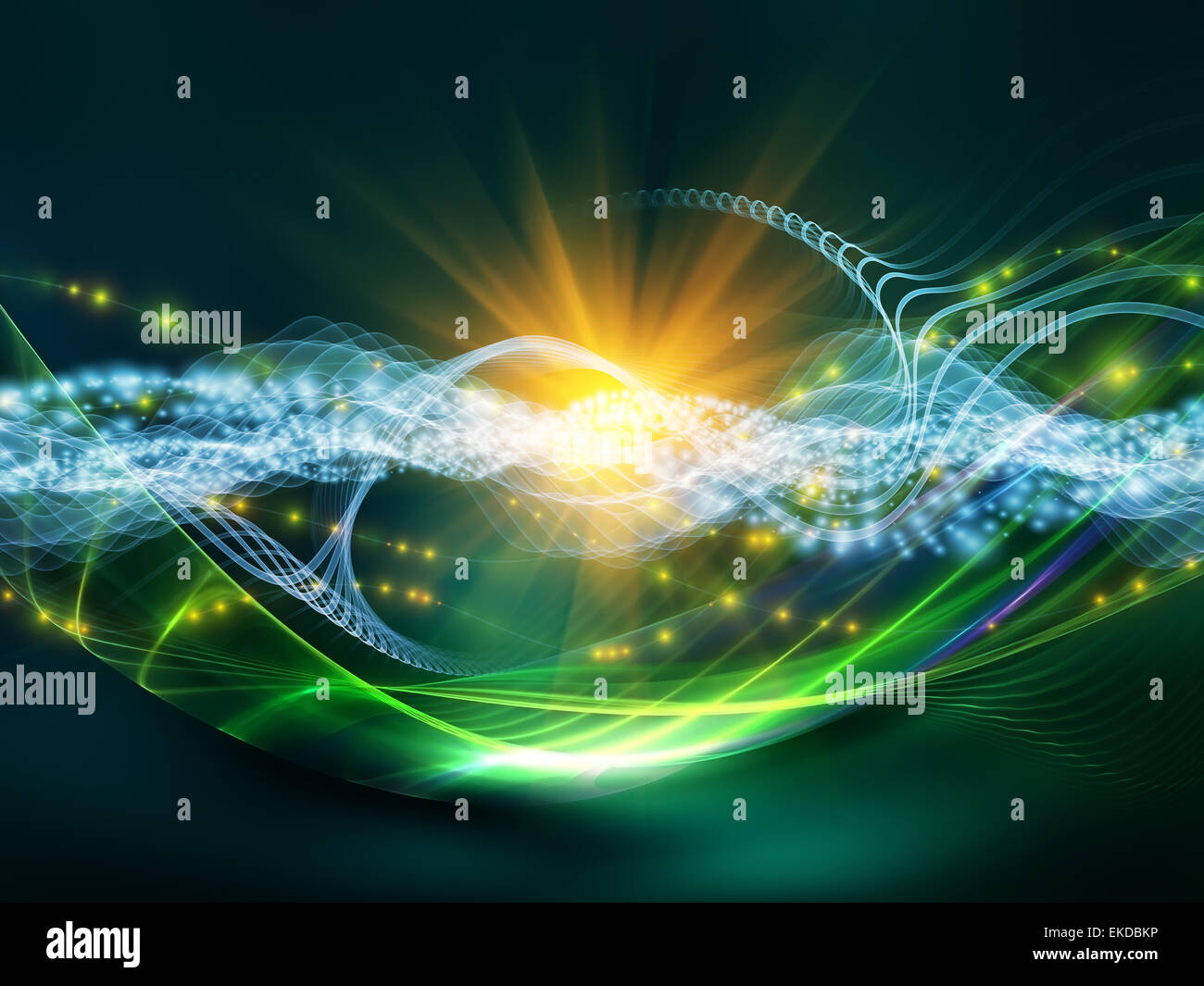 Stream of lights Stock Photo - Alamy