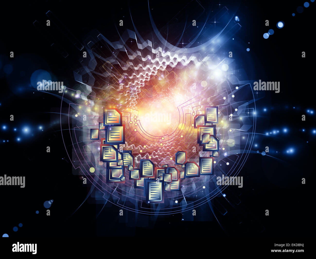 Abstract document background Stock Photo - Alamy