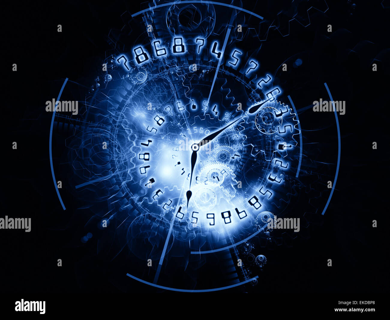 Gears of time Stock Photo - Alamy