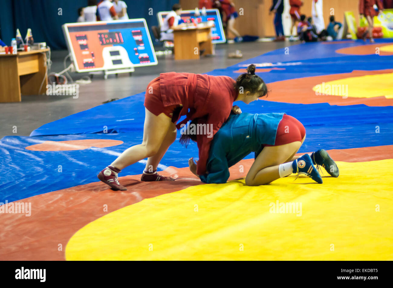 Orenburg Sambo Championship on the 75-th anniversary of Russian Sambo ...