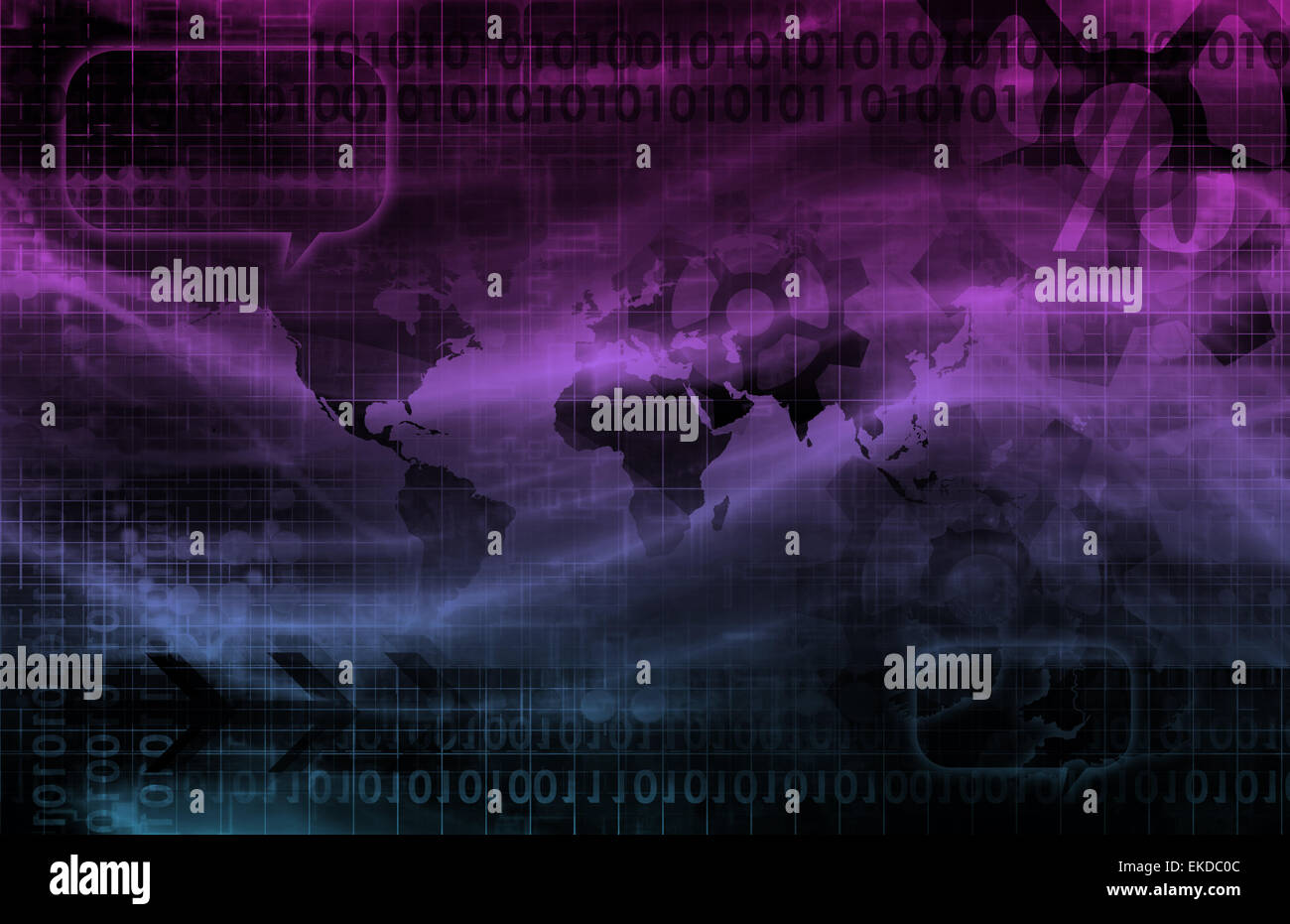 Technology Visual Concept Stock Photo - Alamy