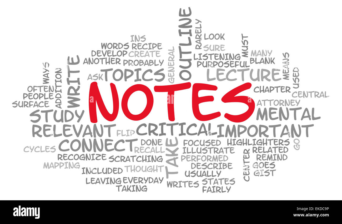 Topic notes hi-res stock photography and images - Alamy