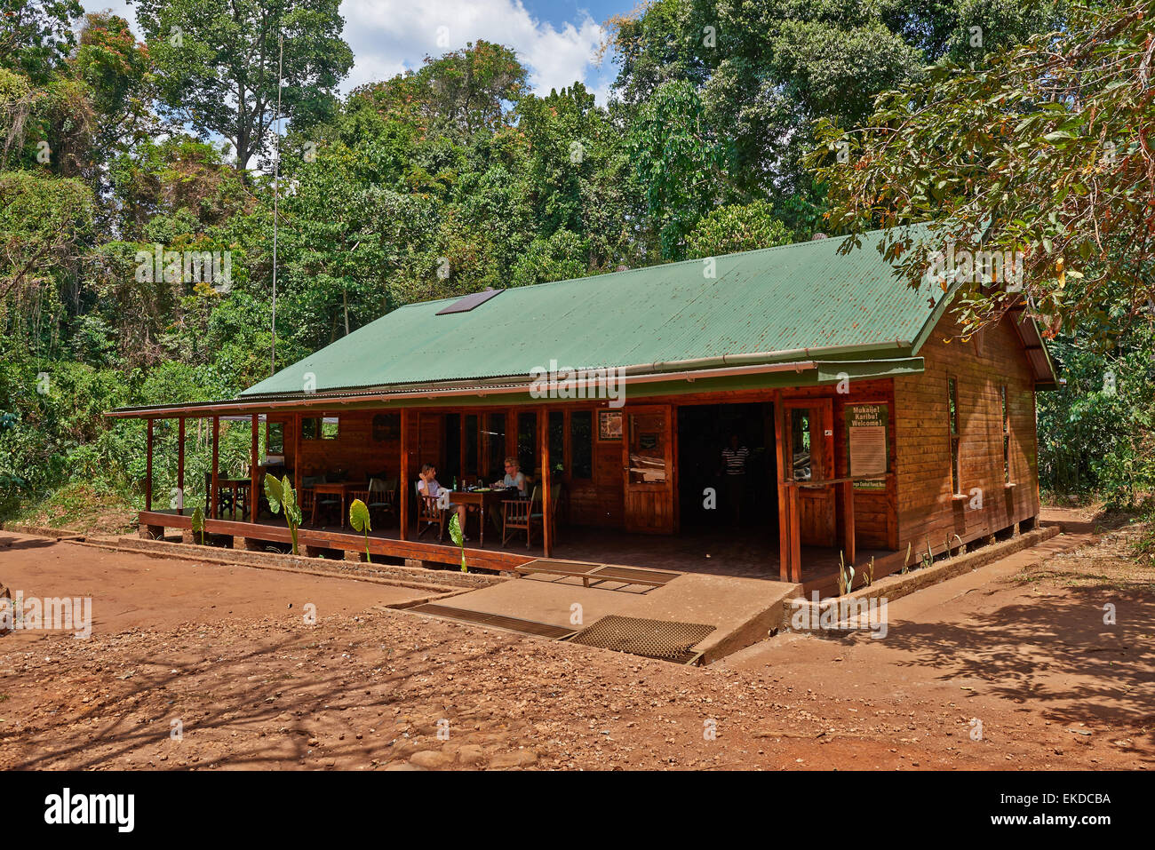 Budongo Eco Lodge, Murchison Falls National Park, Uganda, Africa Stock ...
