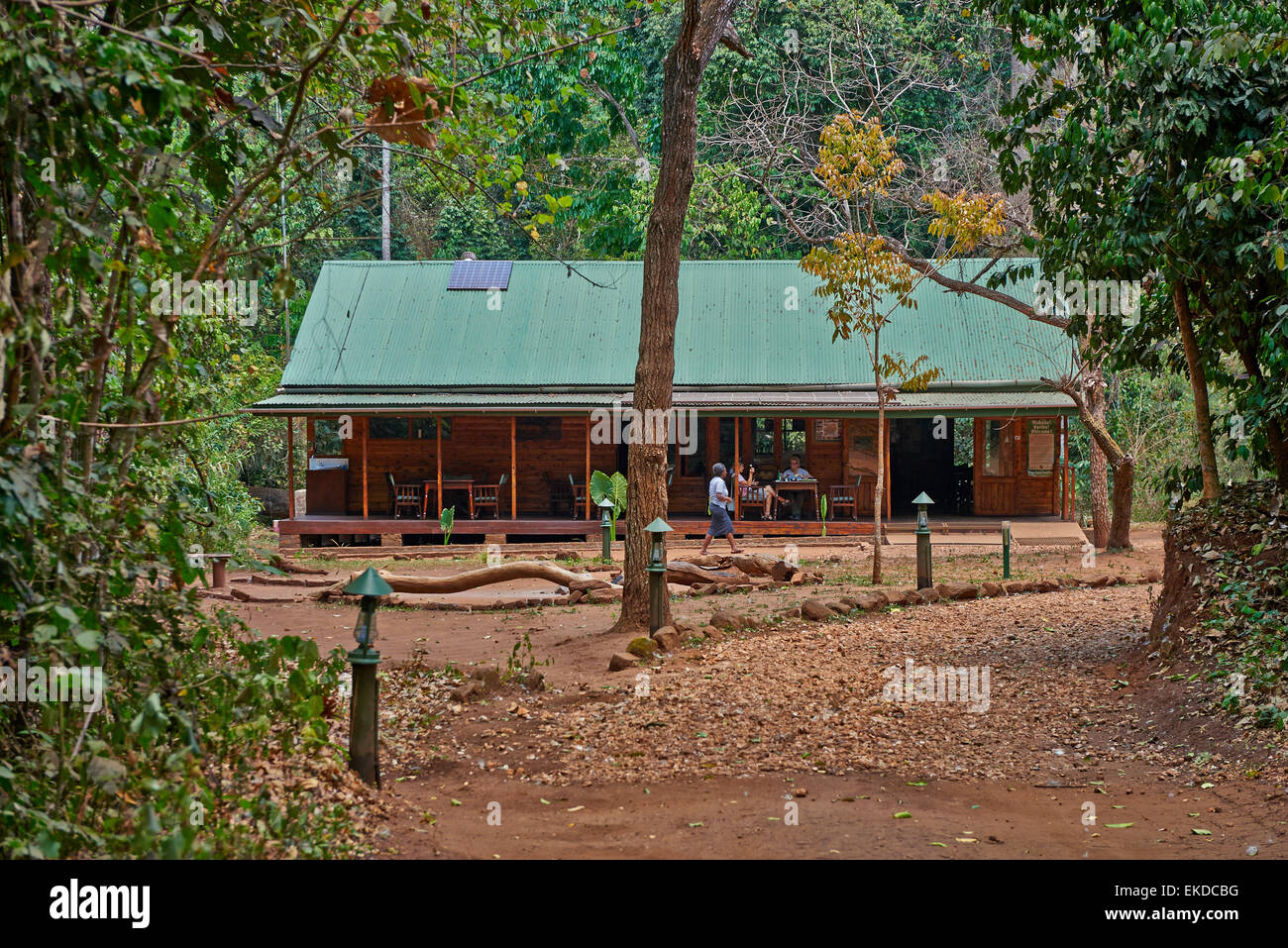 Budongo Eco Lodge, Murchison Falls National Park, Uganda, Africa Stock ...