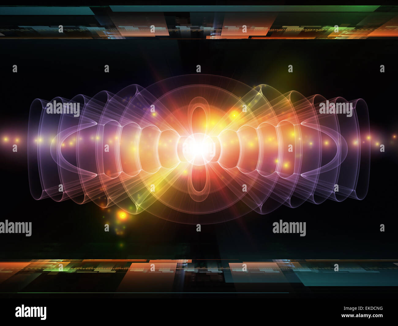 Lights of technology Stock Photo - Alamy