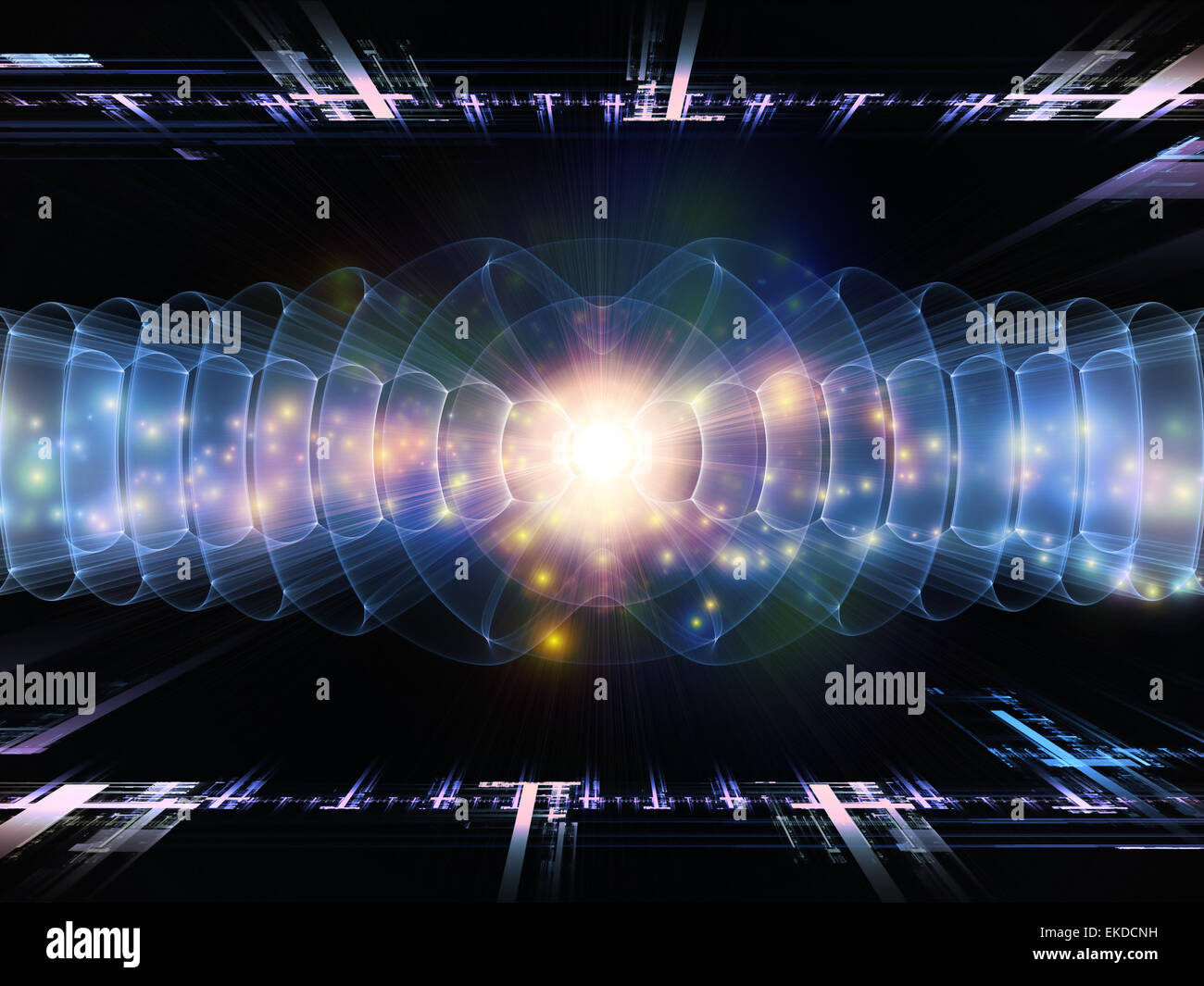 Lights of technology Stock Photo - Alamy