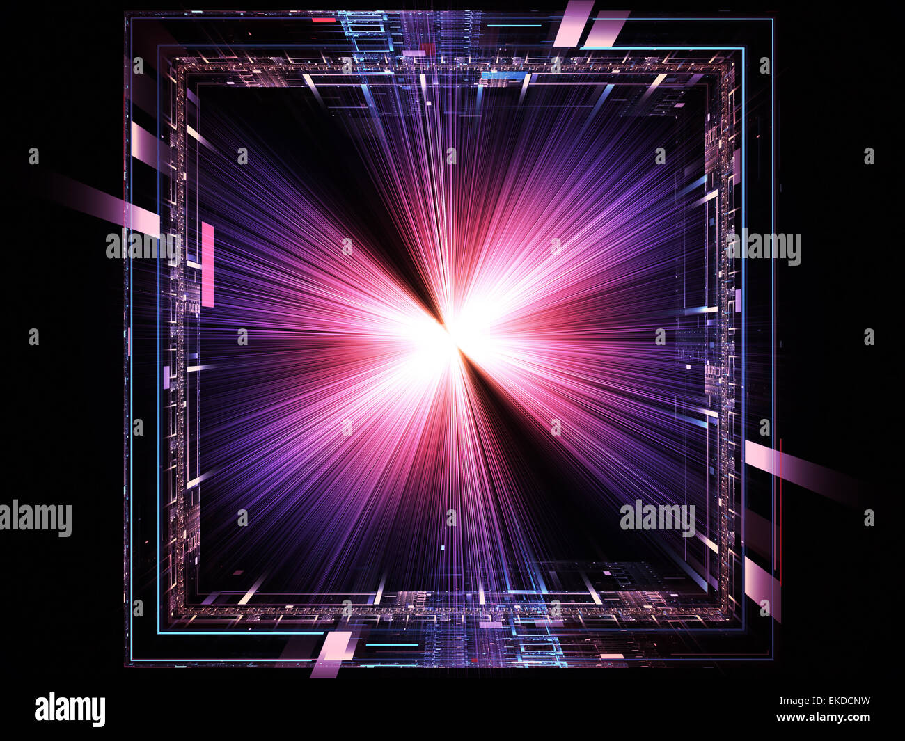 Lights of technology Stock Photo - Alamy
