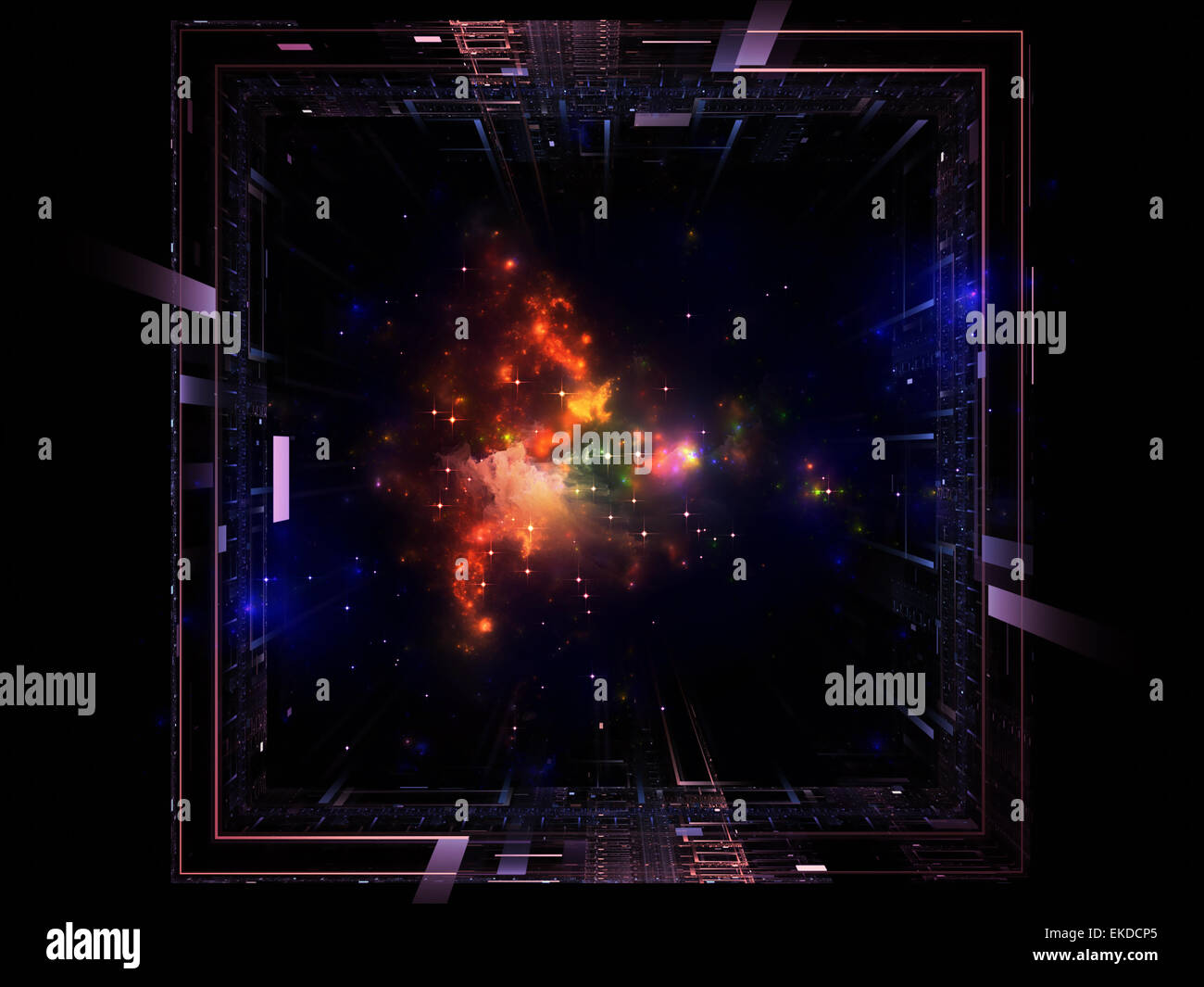 Geometry of space Stock Photo - Alamy