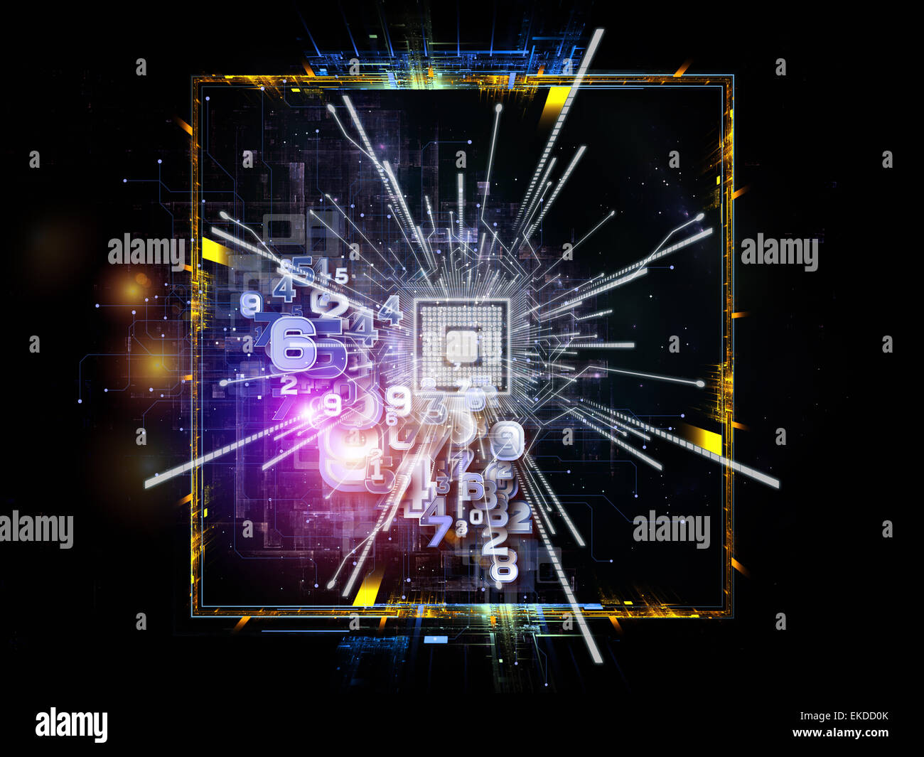 Advance of Computing Stock Photo - Alamy