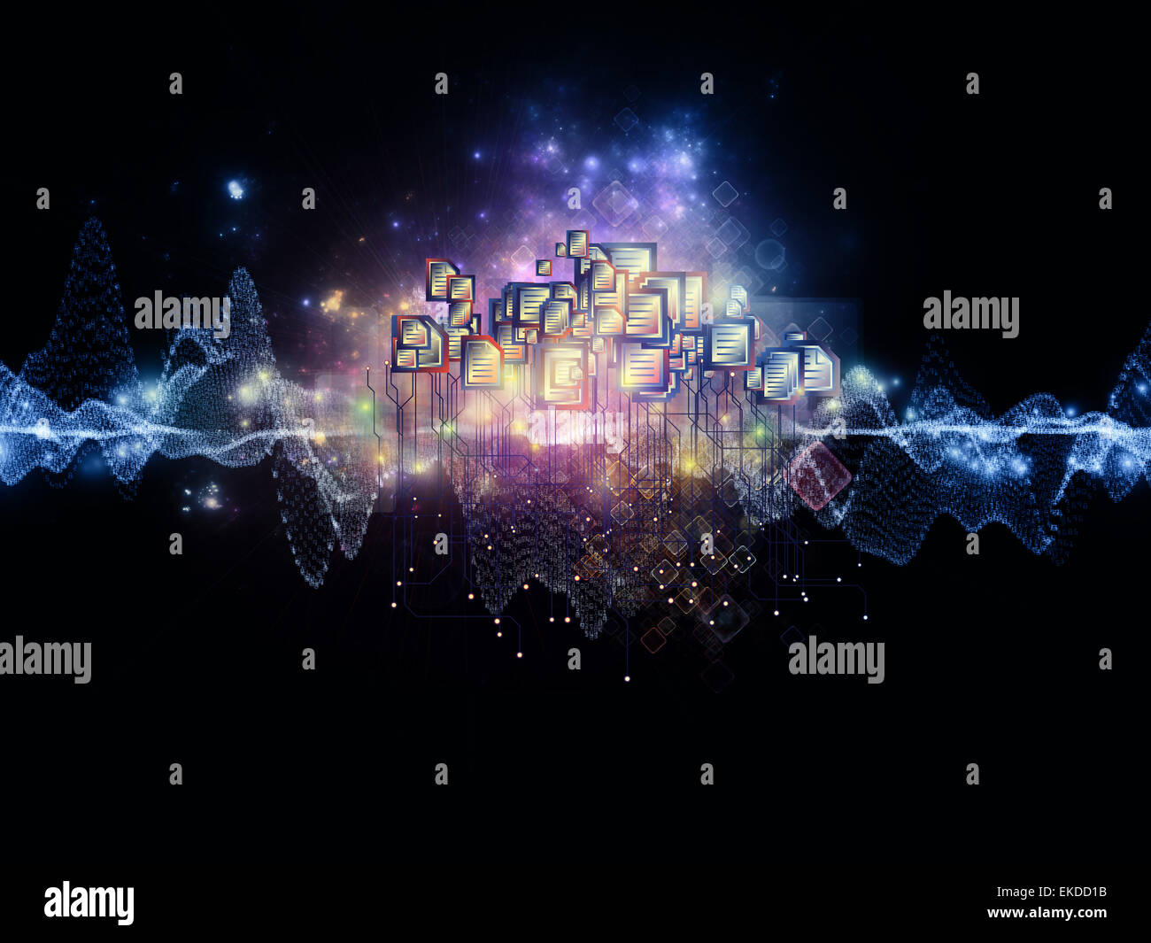 Abstract document background Stock Photo - Alamy