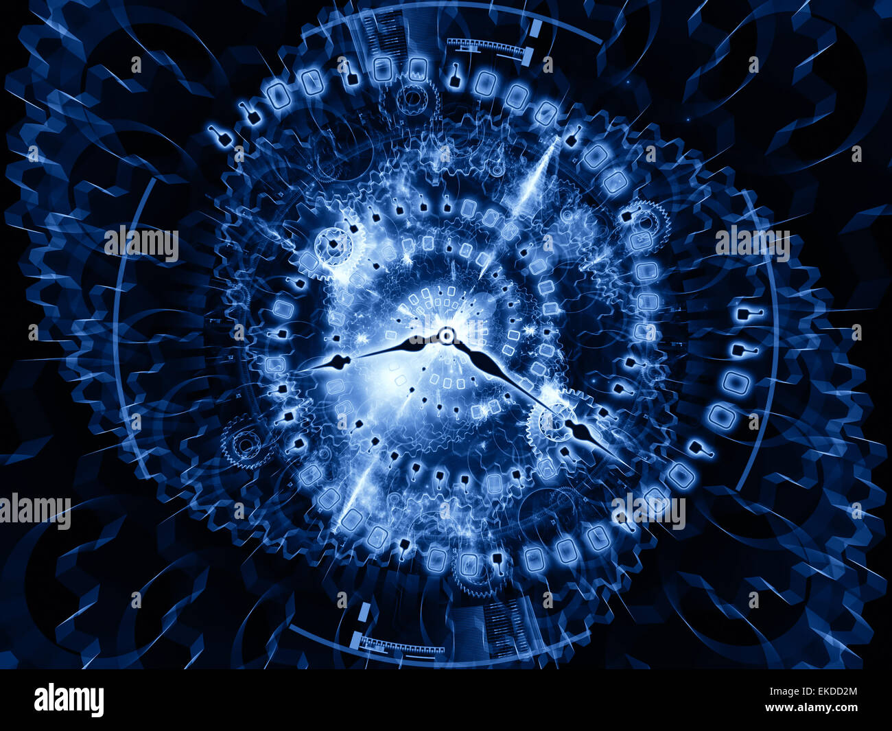 Gears of time Stock Photo - Alamy