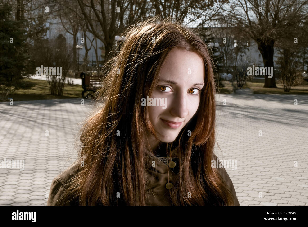 Spring time eyes hi-res stock photography and images - Alamy
