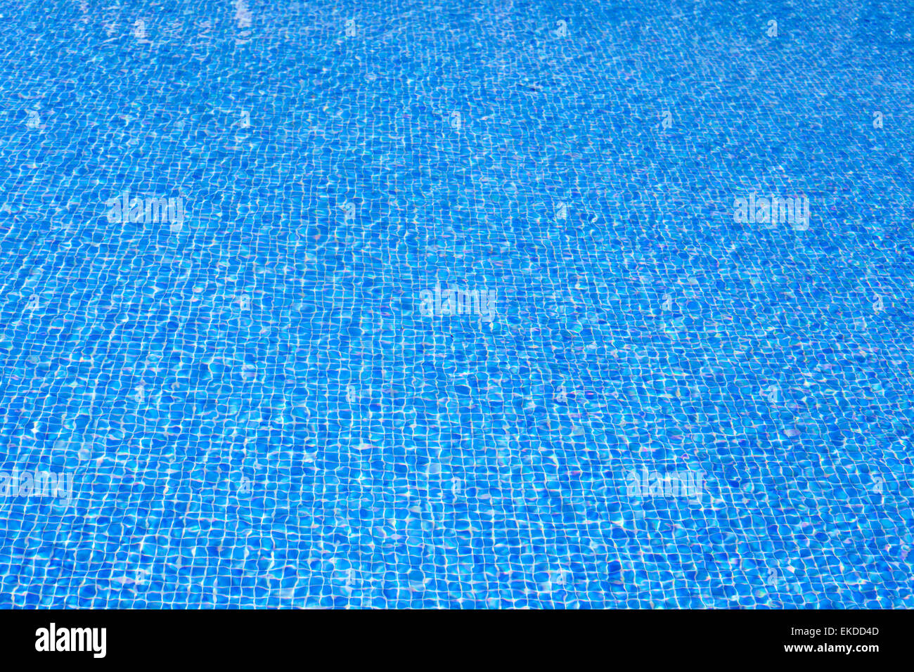 blue tiles pool water texture on summer day Stock Photo - Alamy