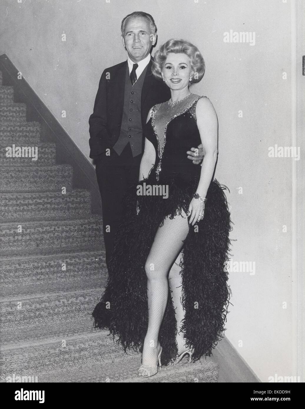 ZSA ZSA GABOR 1959. © Smp/Globe Photos/ZUMA Wire/Alamy Live News Stock ...