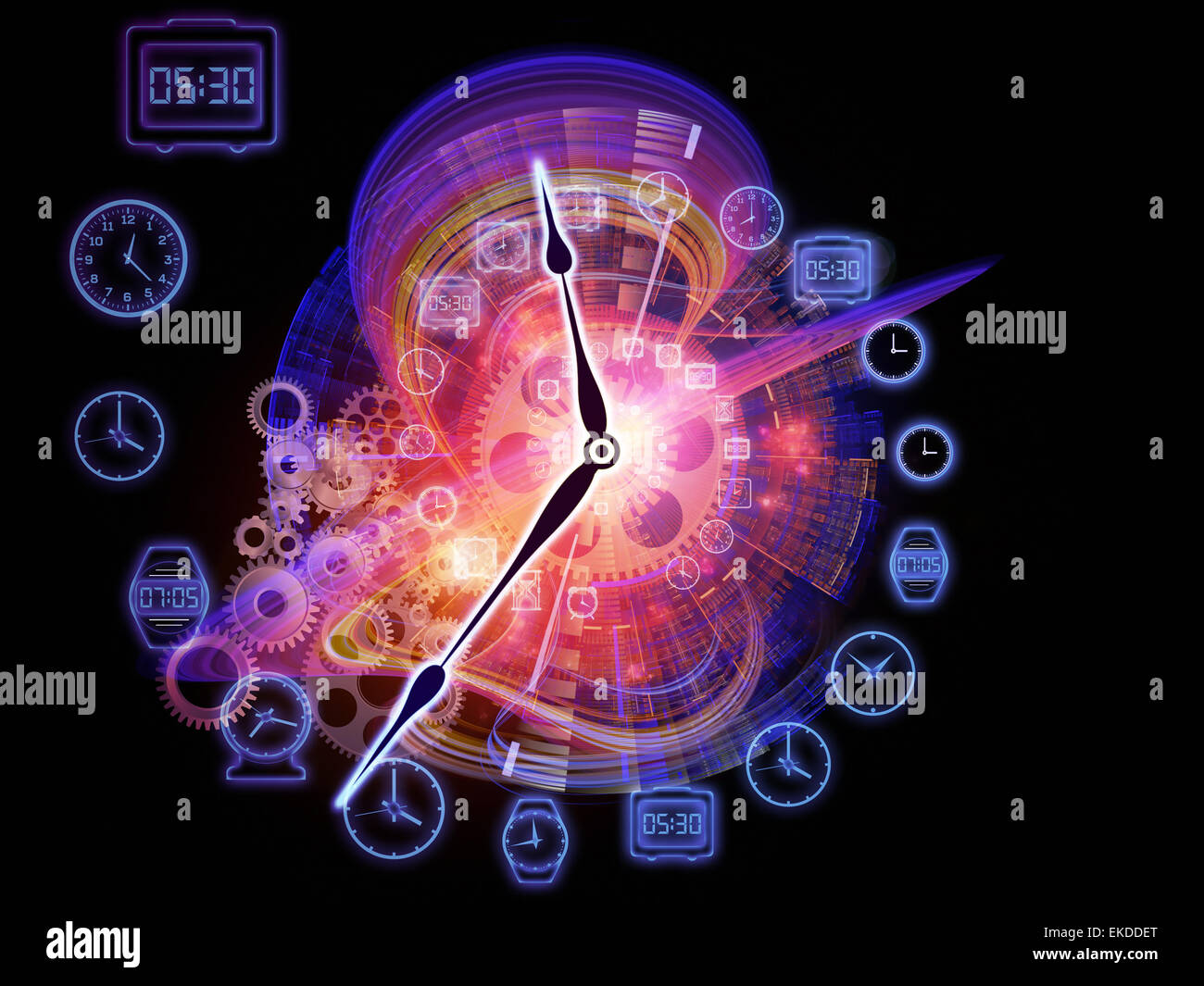 Intervals of time Stock Photo - Alamy