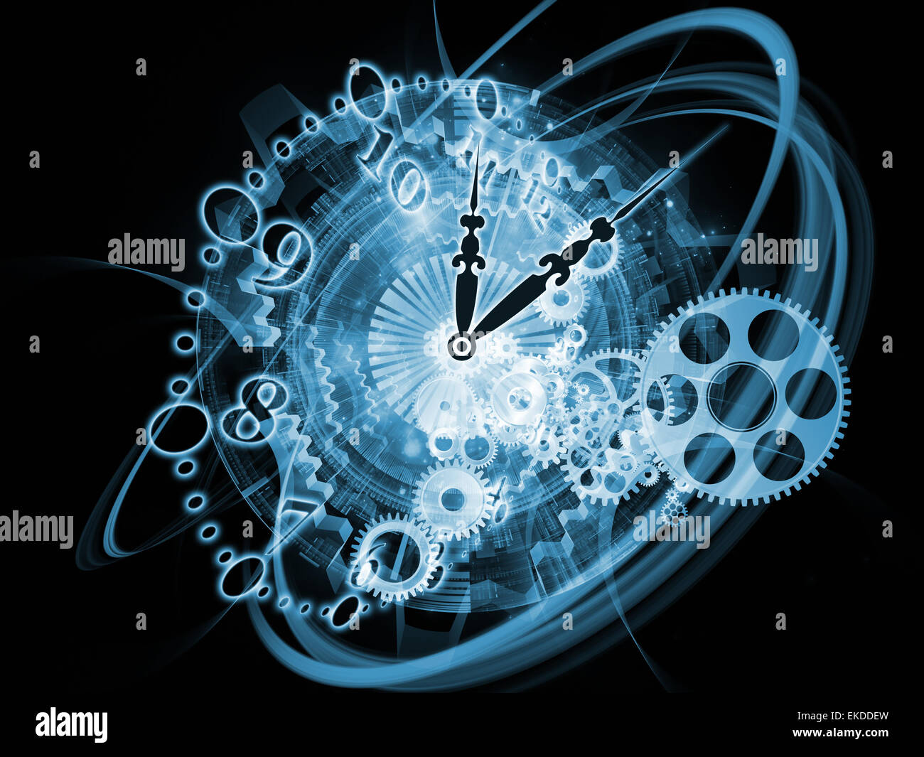 Gears of time Stock Photo - Alamy