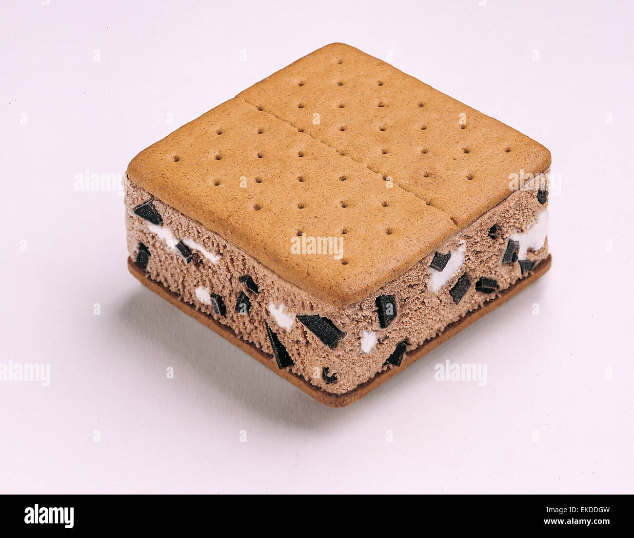 Ice cream block with wafers hi-res stock photography and images - Alamy