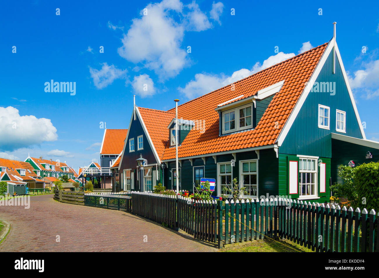 Typical dutch houses Stock Photo - Alamy